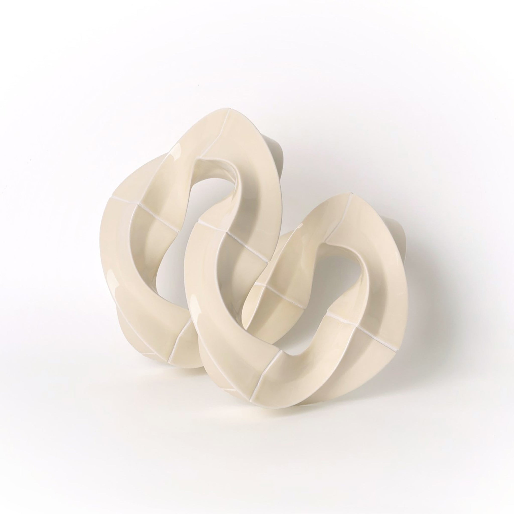MOBIUS STRIP OBJECT - BEIGE