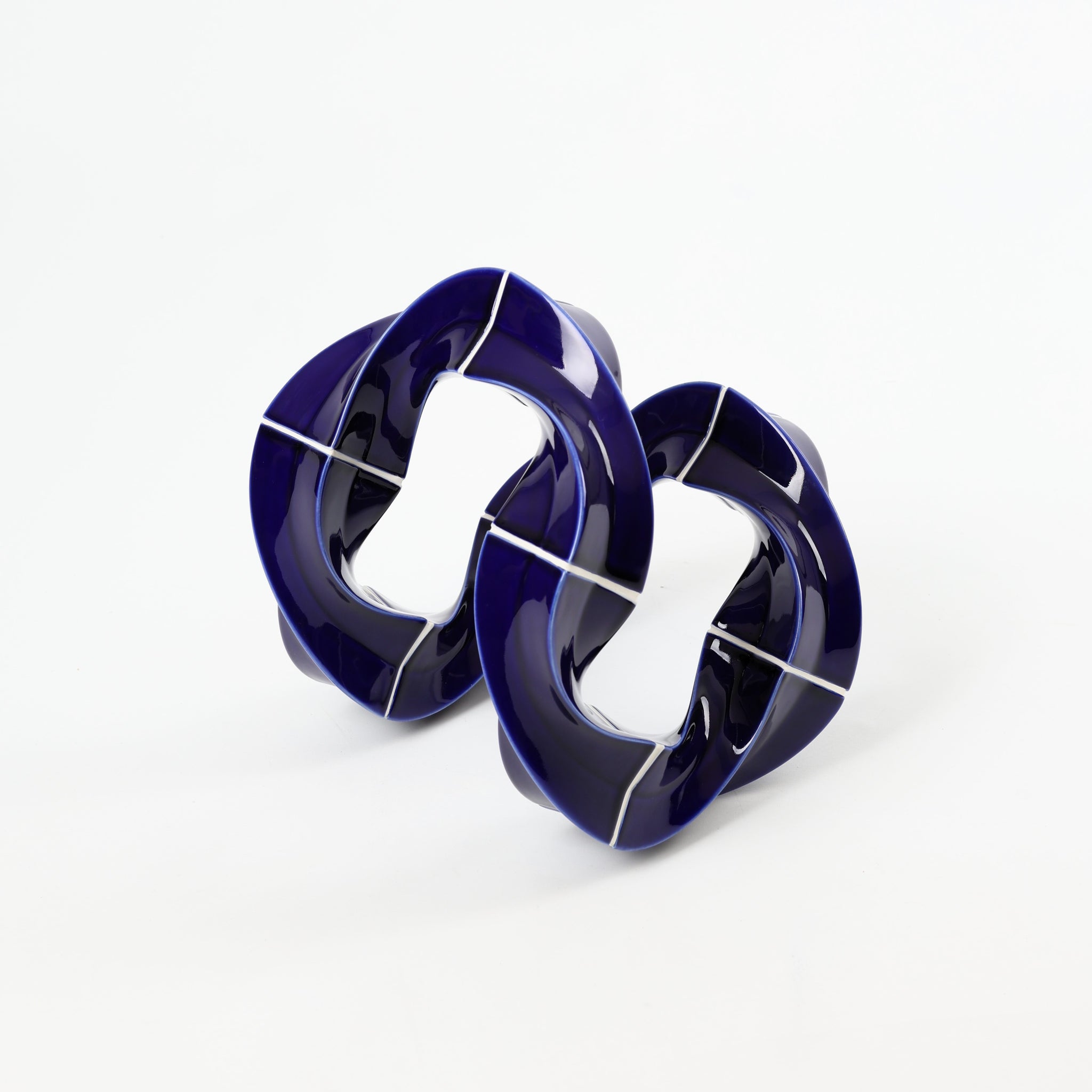 MOBIUS STRIP OBJECT - COBALT